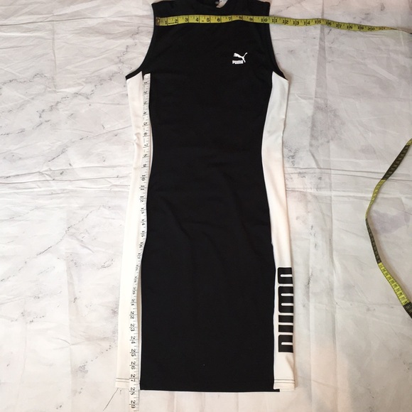 Puma | Dresses | Puma Fenty Rihannas Brand Black With A White Side ...